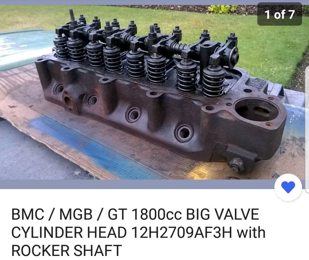 Big Valve MGB Cylinder Heads – are they really better? – MGB tips mods ...