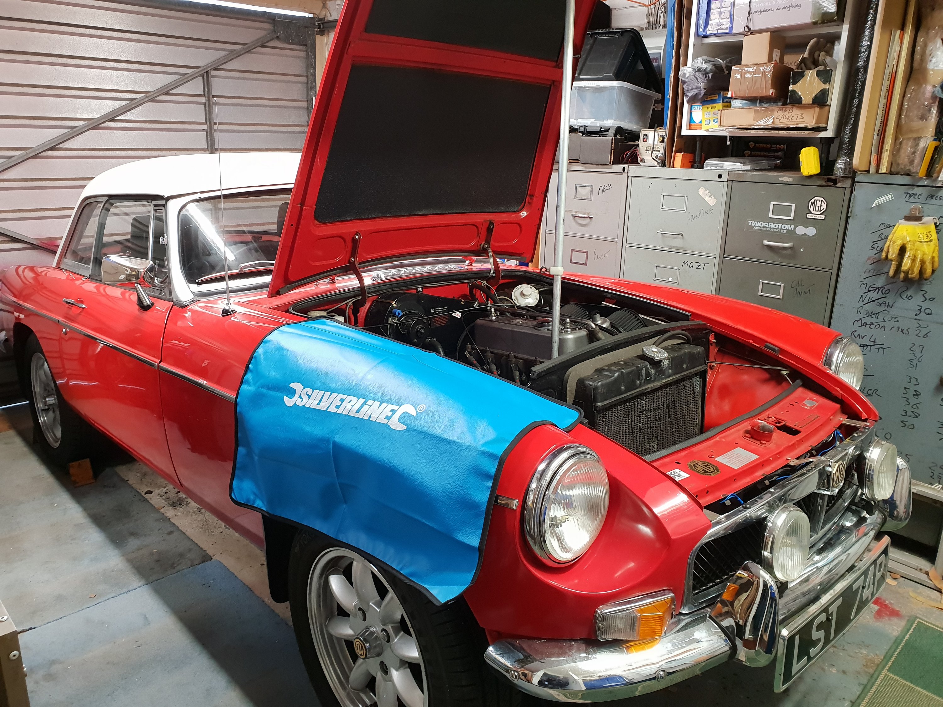 MGB Castor Correction Kit – Part 1 – MGB tips mods and maintenance